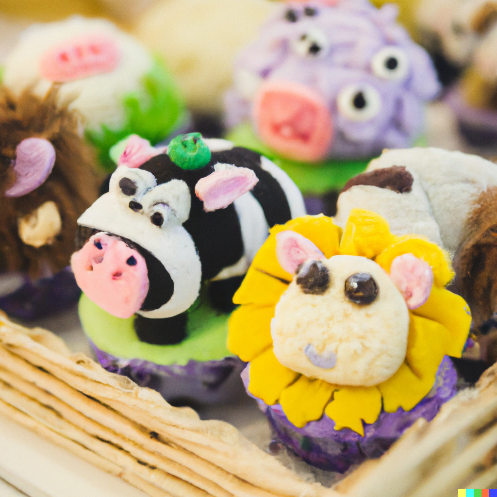 Animal-Shaped Cupcakes for Children’s Birthday Parties – Ferik Esra ...